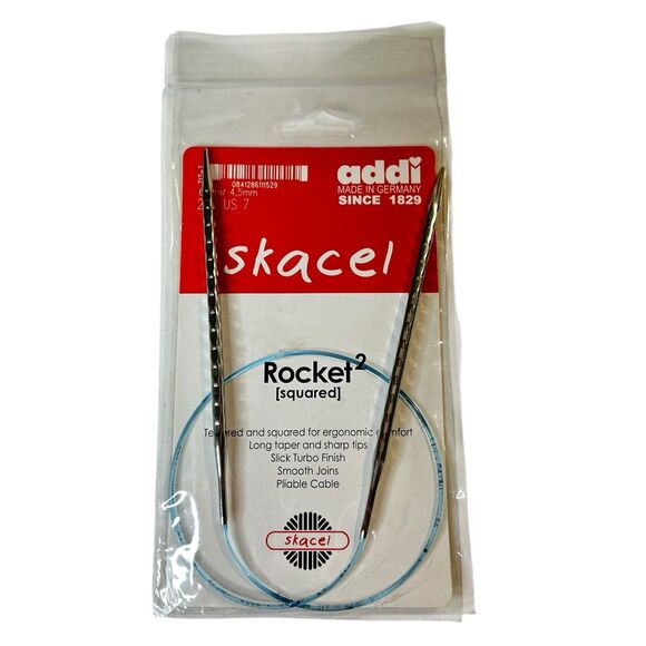 addi | Office | Addi Skacel Rocket Squared 24 In Us 7 6cm 45mm Circular ...